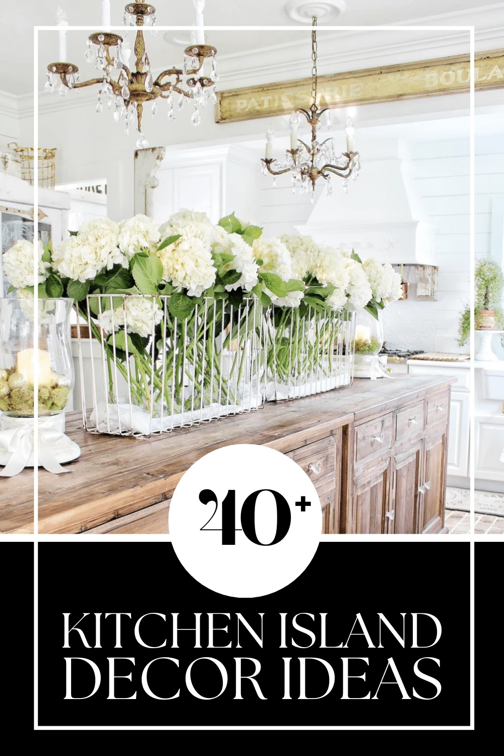 40+ Kitchen Island Centerpiece Decor Ideas by Season, Holiday ...